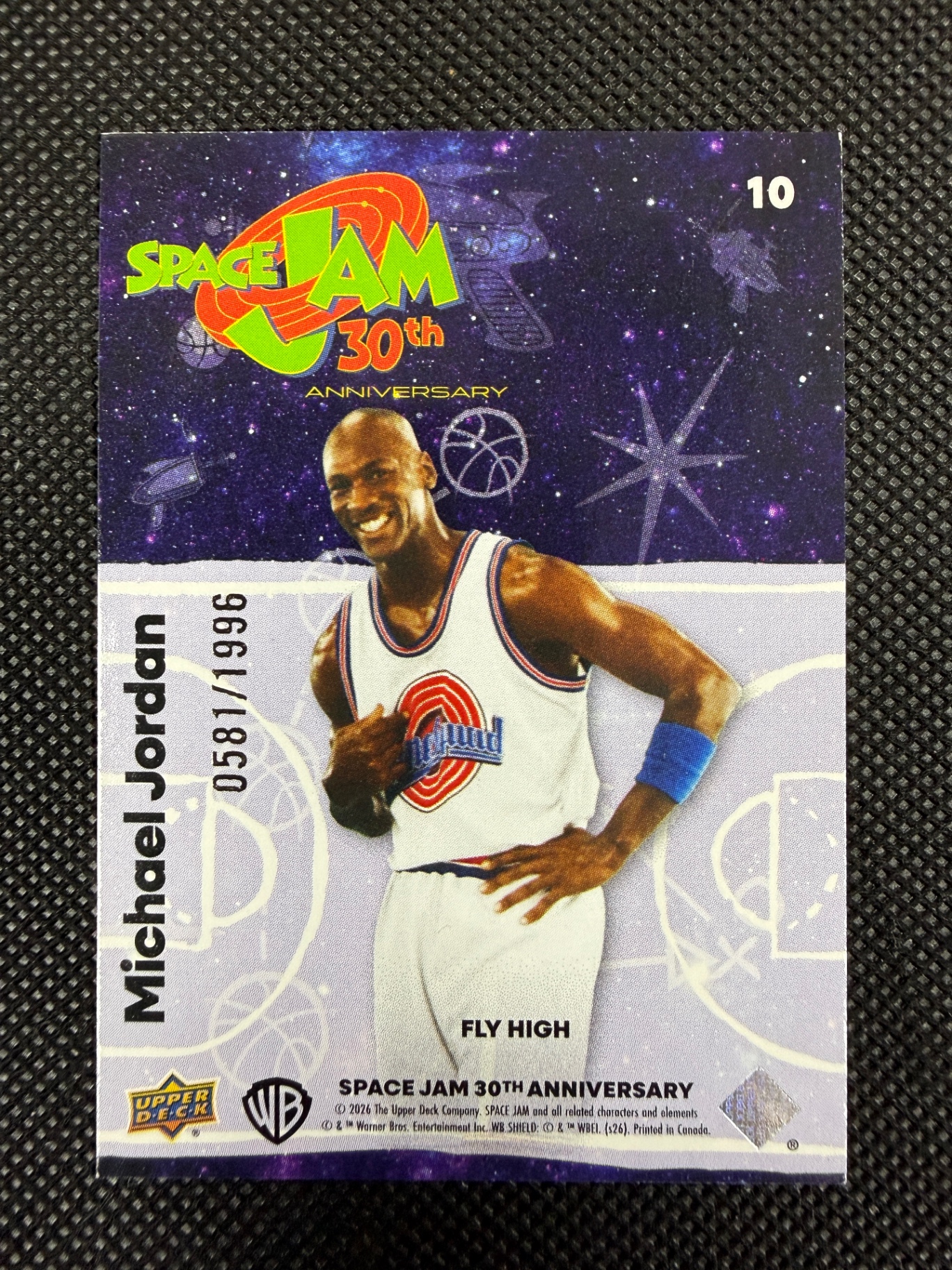 2026 Upper Deck Space Jam 30th Anniversary Tune Squad Michael Jordan ...